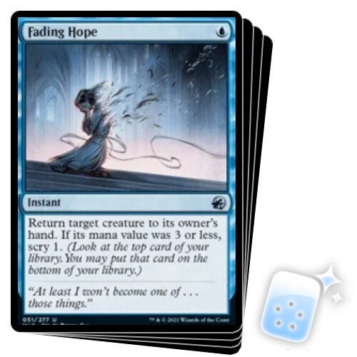 FADING HOPE X4 Innistrad: Midnight Hunt MID Magic MTG MINT CARD | eBay
