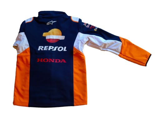 Felpa Honda HRC Repsol MotoGP official team - SOFTSHEL JACKET HONDA ...