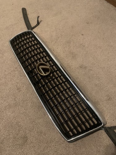 1990-1994 LEXUS LS400 FRONT GRILLE/WEATHERSTRIP W/GOLD EMBLEM OEM ...