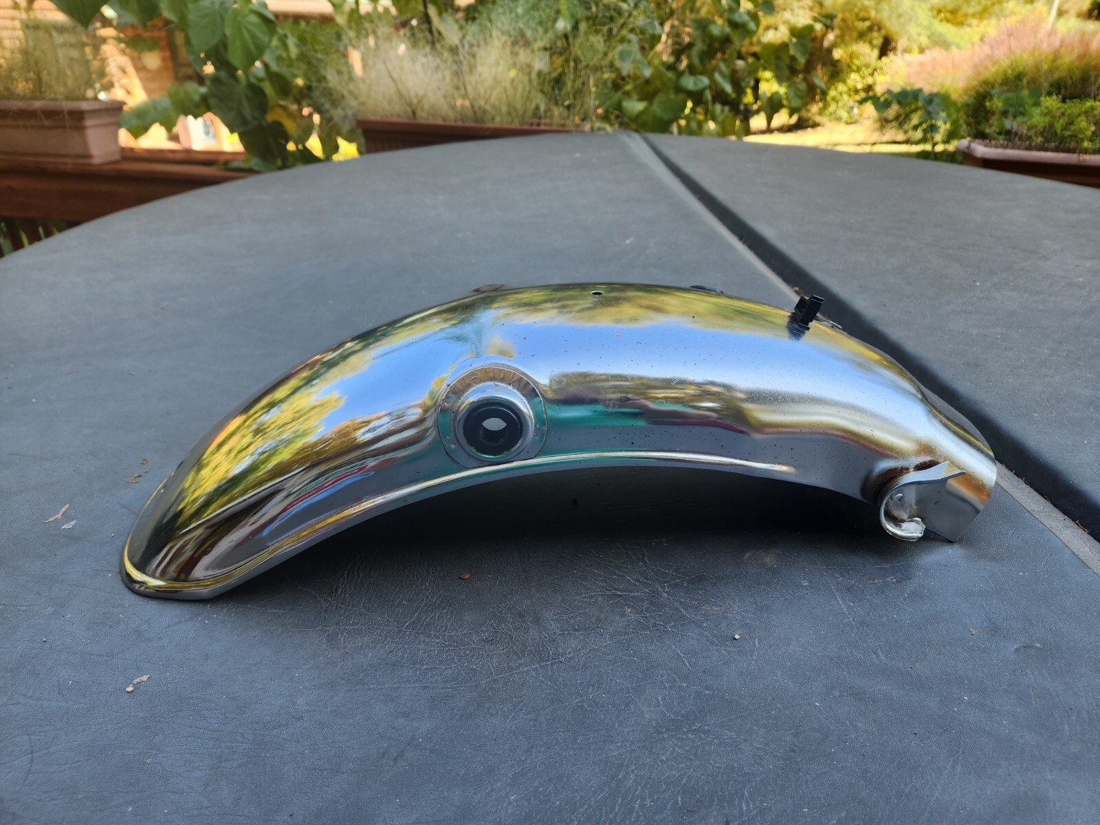 1978 Yamaha XS650 Special OEM XS 650 TWIN Chrome Rear Fender 79 80 81 ...