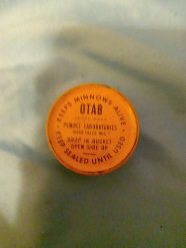 1950’s OTAB Keep Minnows Alive Longer NOS 1.25” D | eBay