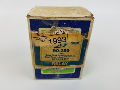Steveco Relay 90-250 2 Pole New Old Stock | eBay