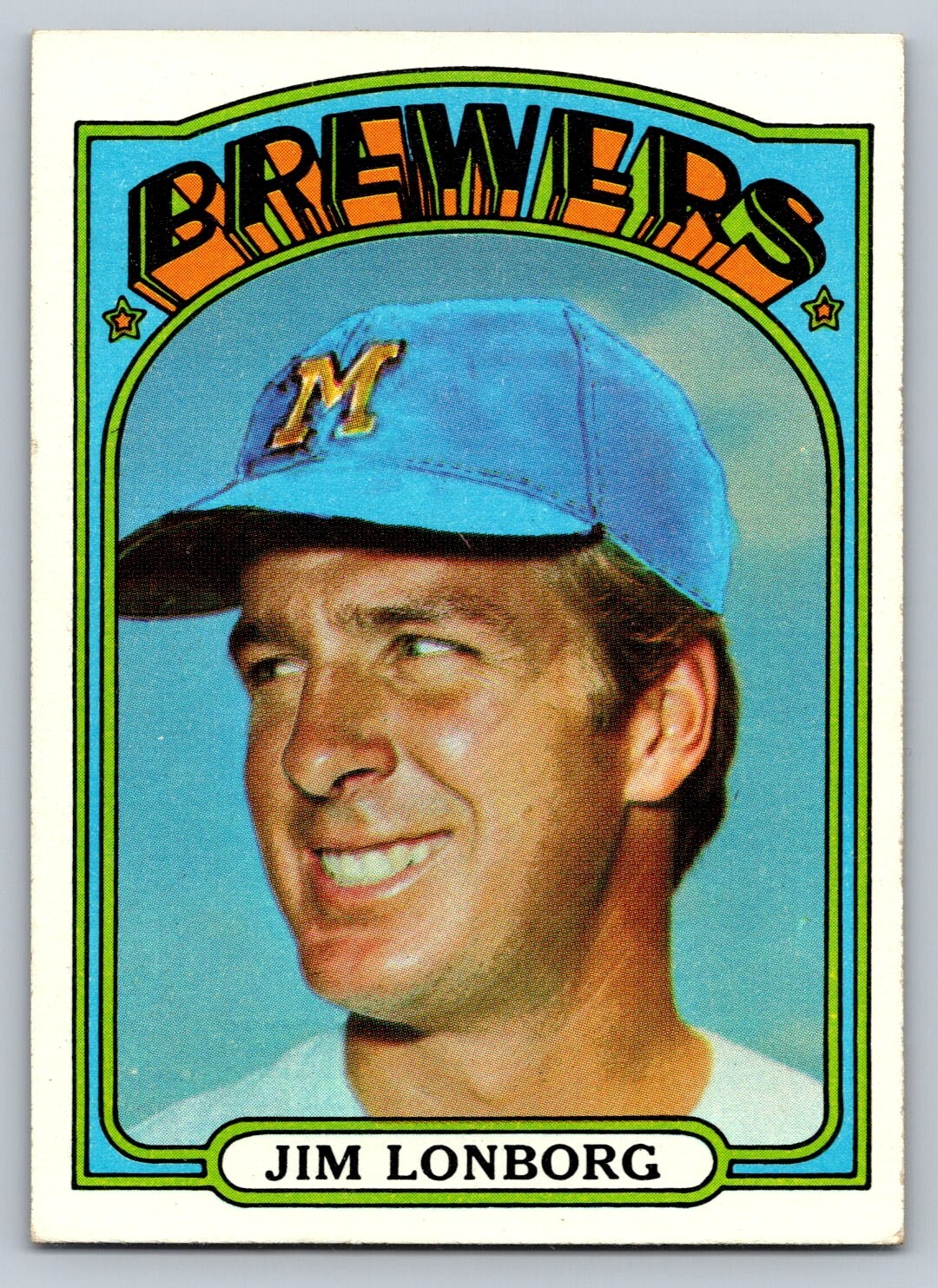 1972 Topps #255 Jim Lonborg Milwaukee Brewers | eBay