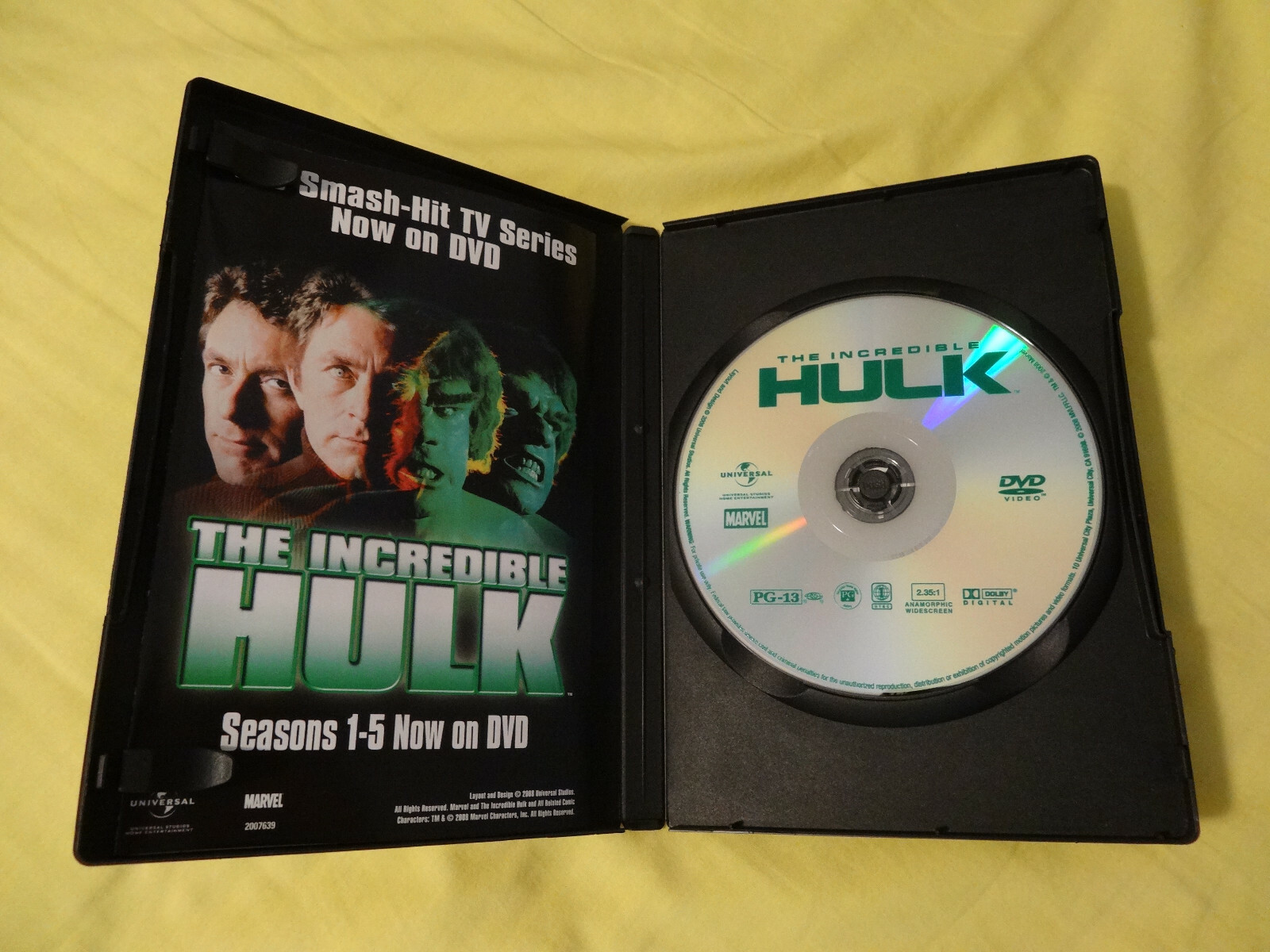 The Incredible Hulk (2008) DVD Widescreen Edition Excellent Condition ...
