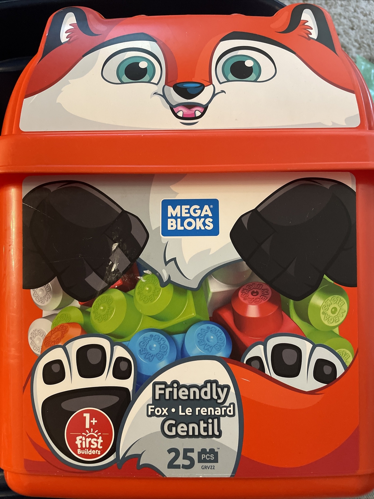 My 1st Mega Bloks First Builders Friendly Fox Building Toys For ...