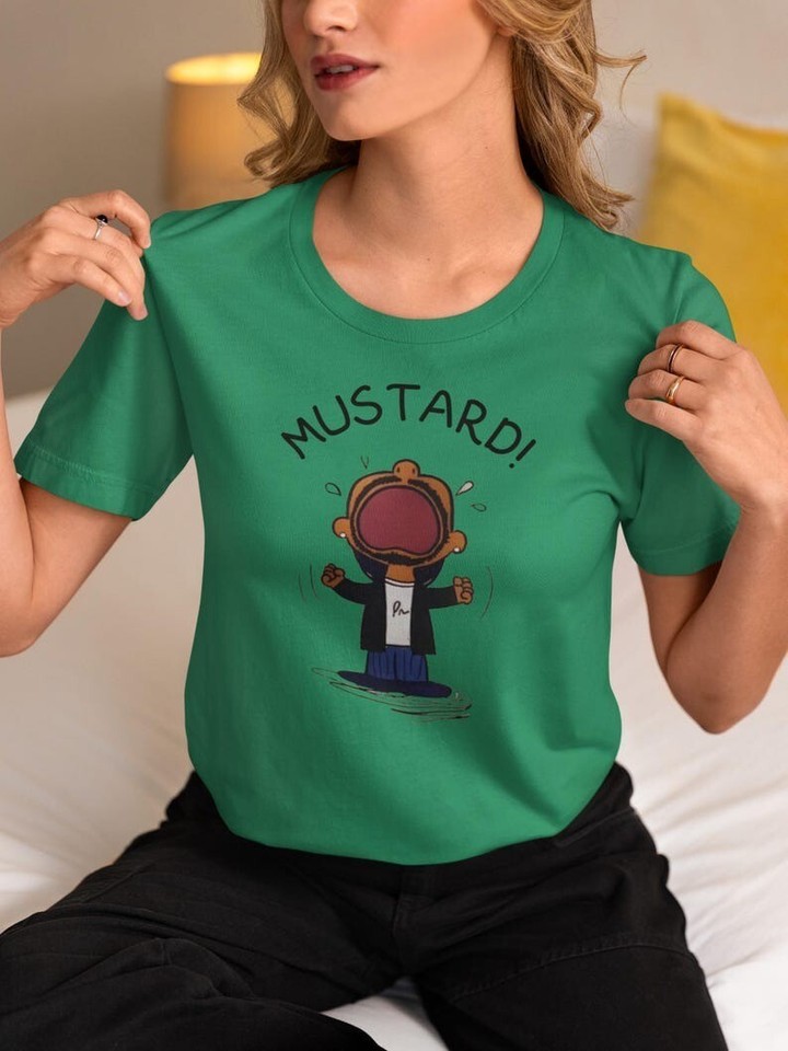 Kendrick Lamar MUSTARD Meme T-Shirt | Viral GNX Album Reference ...