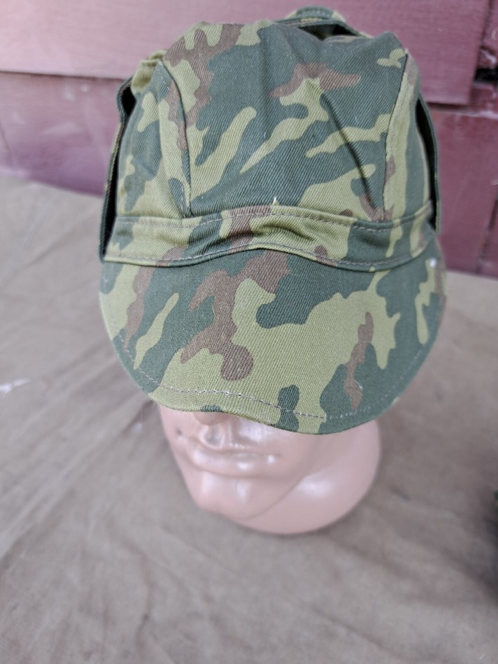 russian army battle cap afganka camo vsr-93 barviha Chechnya war new | eBay