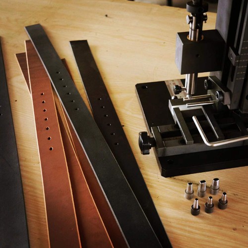 Leather Belt Strap Hole Punching Machine Punch Watchband Puncher | eBay