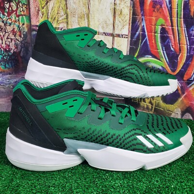 Adidas D.O.N. Issue #4 Green/Black Men's Basketball Shoes HQ6219 Size ...