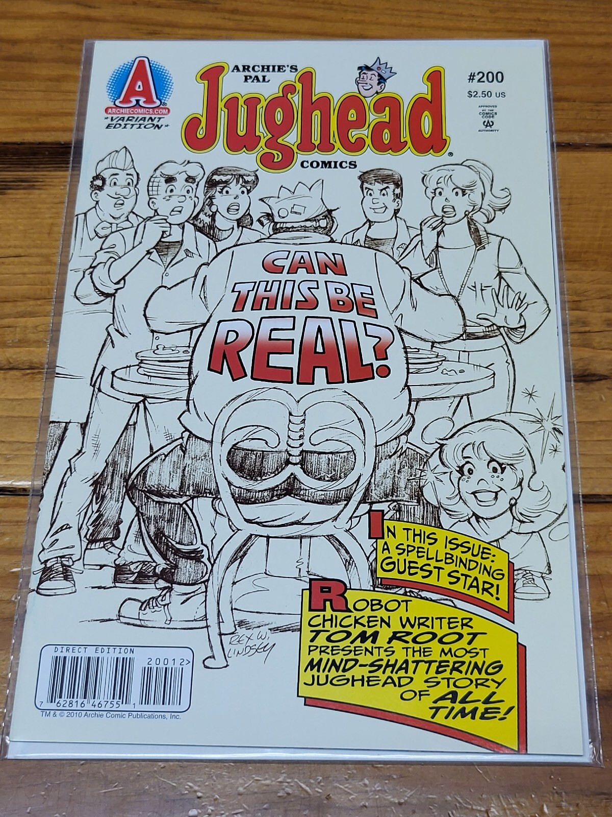 Archie Comics Jughead #200 Rex Lindsey 1987 Sketch Variant | eBay
