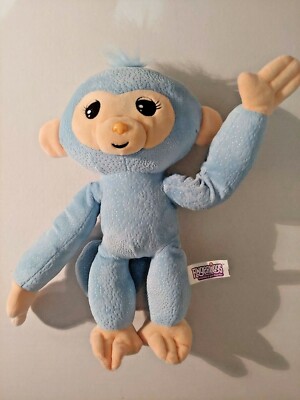 14" Fingerlings Blue Plush Monkey Stuffed Animal w Poseable Arms O1 | eBay