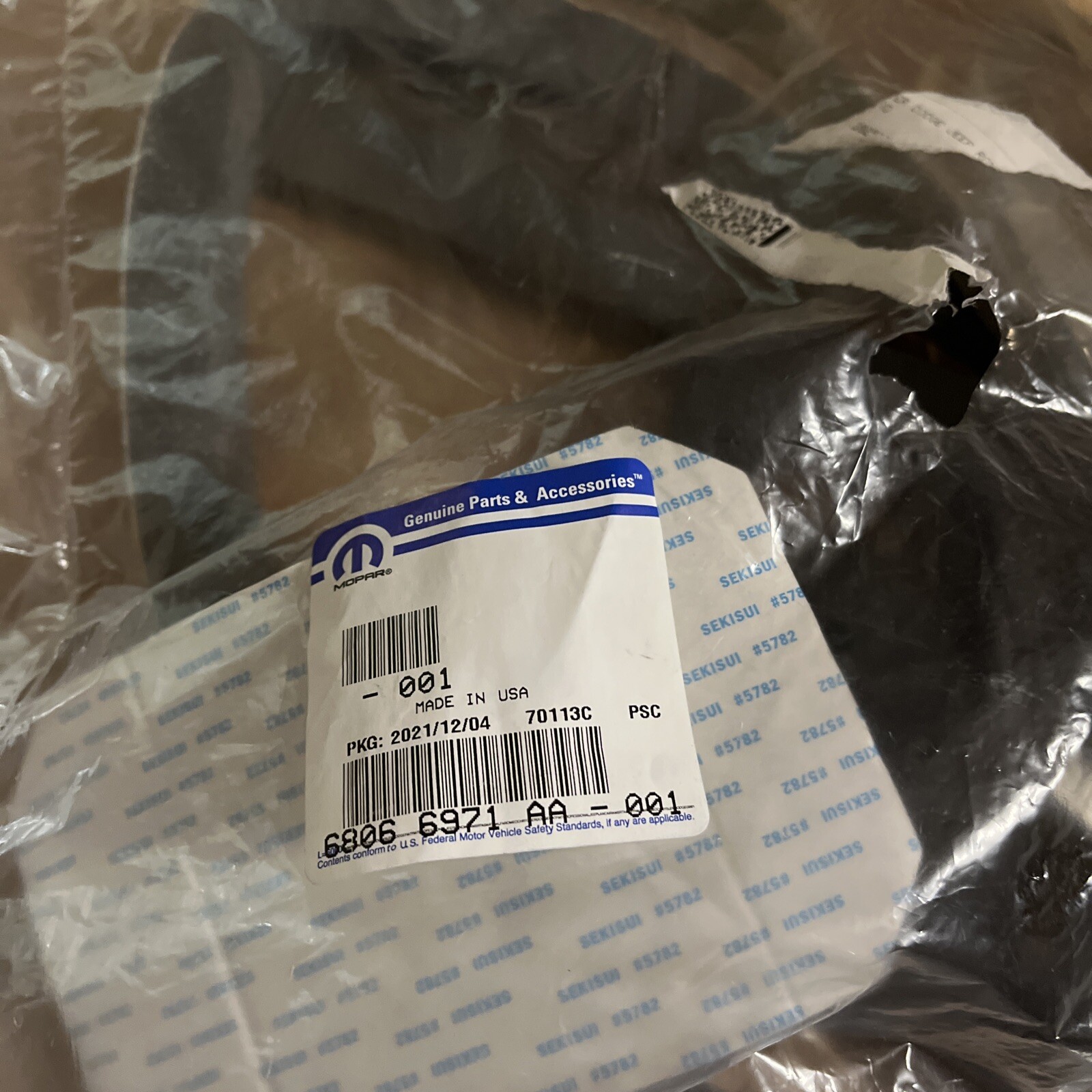 Mopar Ac Evaporator 68157051AB With 68066971AA Foam Package New Old ...