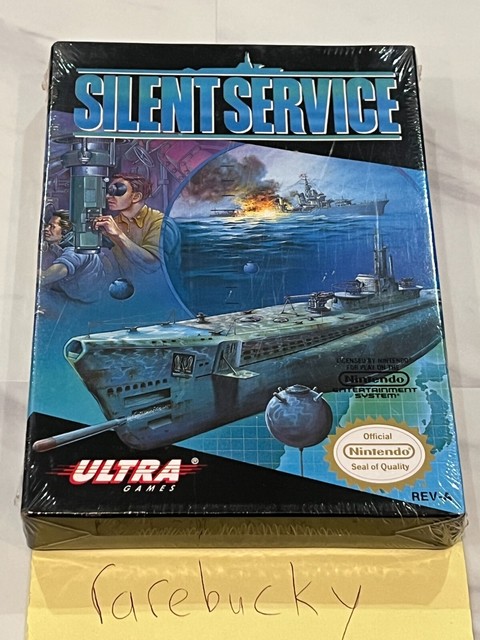 Silent Service (Nintendo Entertainment System, 1989) for sale online | eBay
