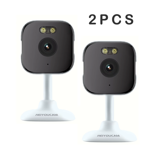 Telecamera Di Sorveglianza Full HD HEIYOUCAM 3MP 2K, Telecamera ...