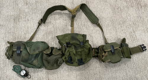 ALICE Web Gear 782 H-Harness Woodland M81 Era Ranger Infantry SF ...