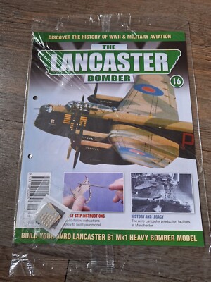 Build The Lancaster Bomber Model Sealed Magazine Issue 16 Hachette ...