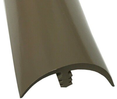 QEP ROBERTS VINYL EDGE CAP 33m Roll, Protects Carpet Edge & Floor MOCCA ...