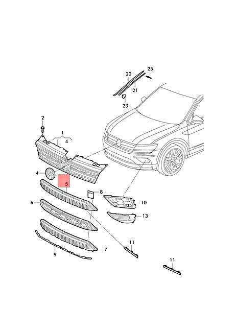 NEW THROTTLE CONTROL ELEMENT VW E-GOLF GOLF R32 GTI RABBIT 5GE810773B ...
