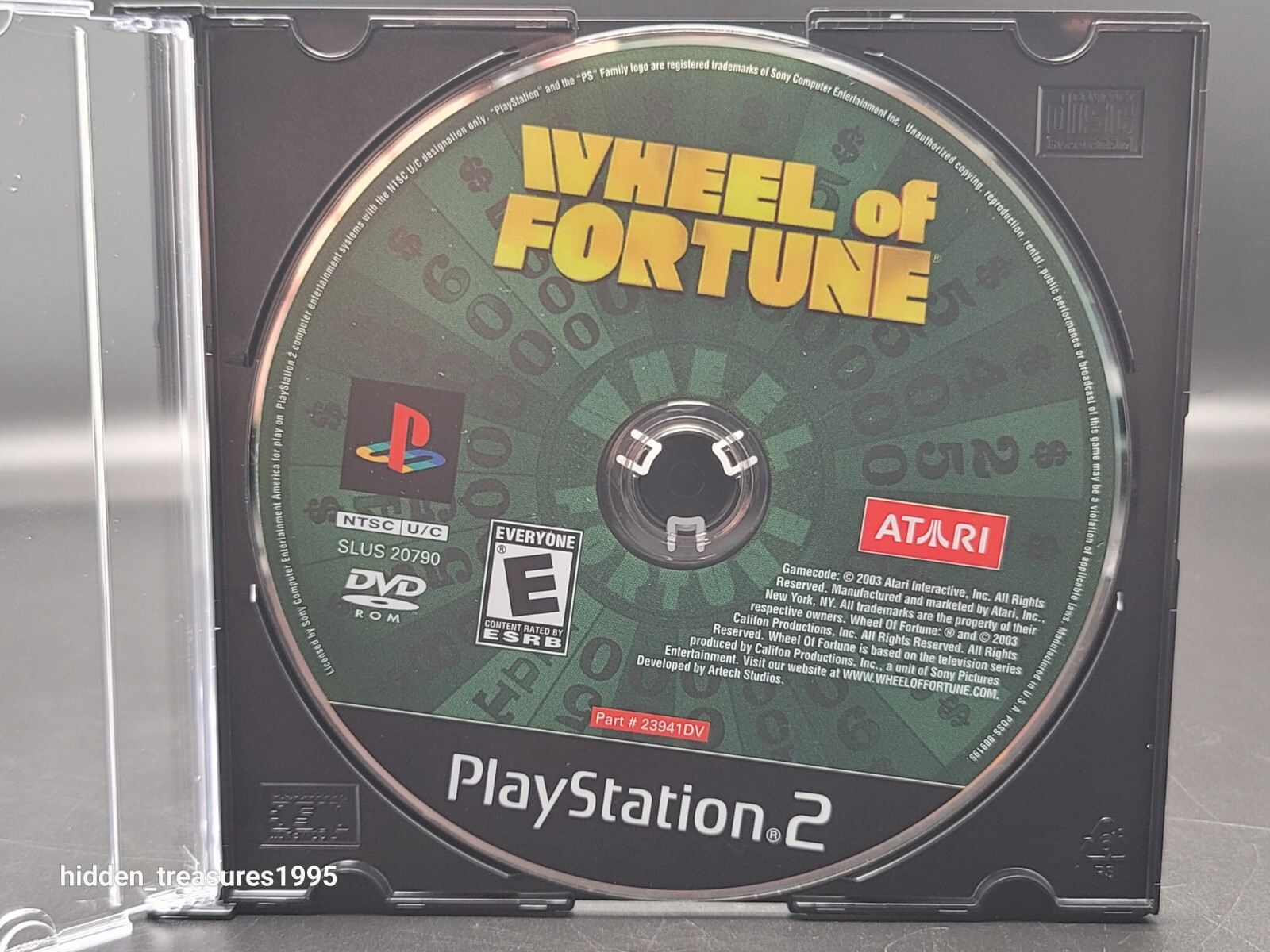 PS2 PlayStation 2 Wheel Of Fortune Game / Tested/ No Original Case | eBay