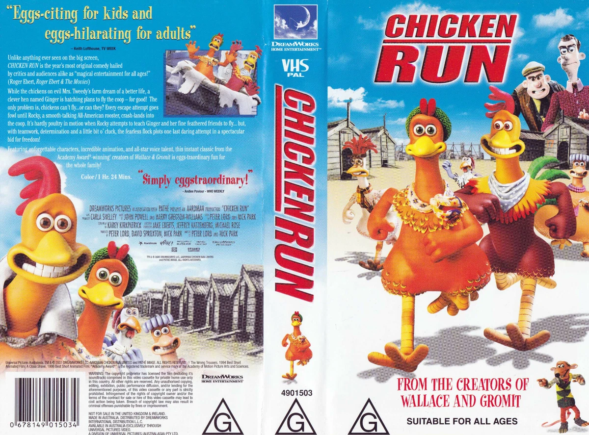 Chicken Run Dvd Ebay