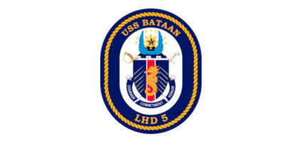 4" us navy uss bataan lhd-5 bumper sticker decal usa made | eBay