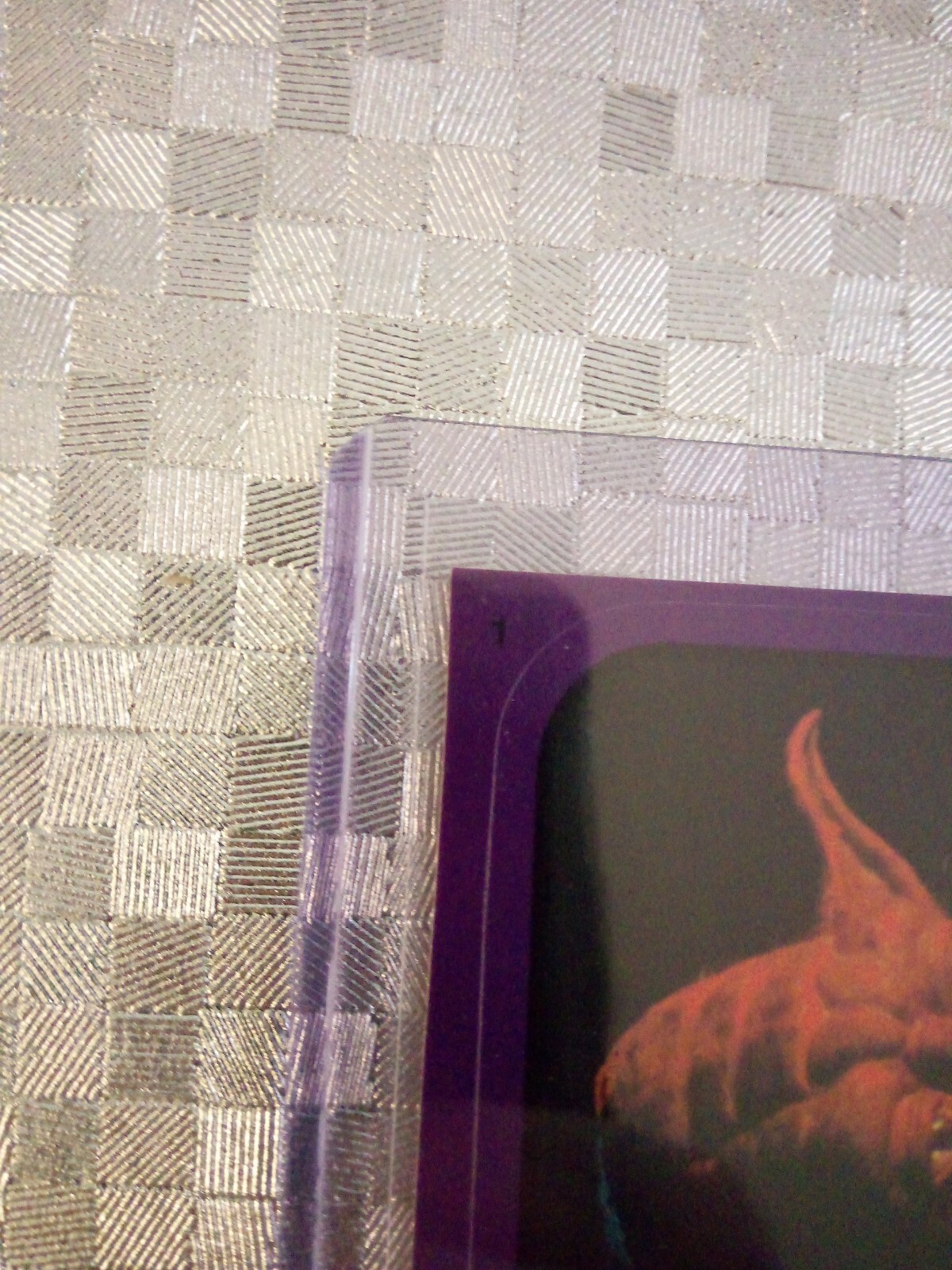 1983 Topps Return Of The Jedi Vintage Star Wars Stickers #1 Yoda Purple ...