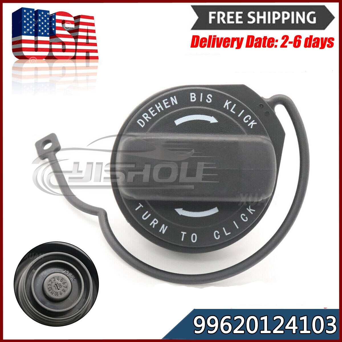99620124103 NEW FUEL GAS TANK CAP Fits For PORSCHE 911 BOXSTER CAYMAN ...