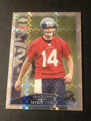 2009 Topps Chrome Retail X-Fractor Mike Teel #TC189 Rookie RC | eBay
