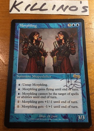 MTG Morphling Urza’s Saga Signed NM | eBay