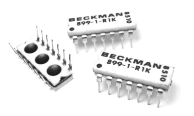 1K Ohm ±2% Resistor Networks & Arrays 899-1-R1K 14-Pin Bussed (5 pieces ...