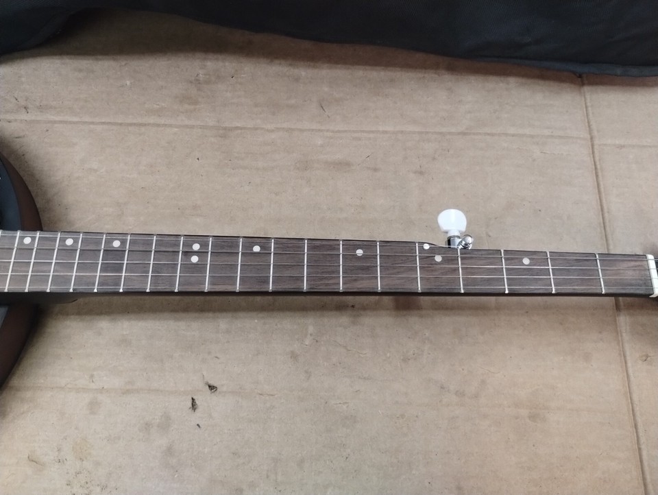 TRINITY RIVER GUITAR 5 STRING BANJO WITH EXTRAS | eBay