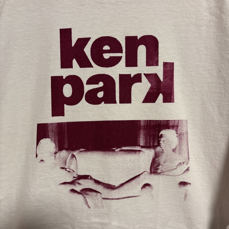 Ken Park screen-print original shirt, Vintage Large white heavyweight ...