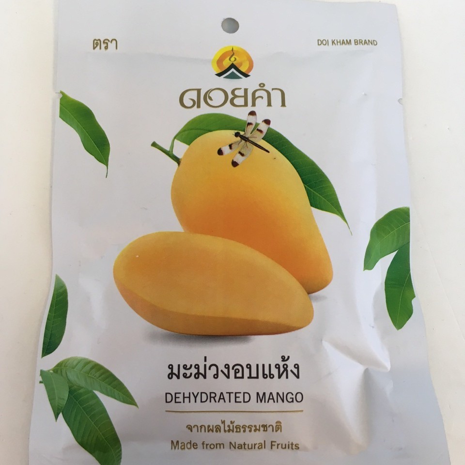 Best Thai Snack Mango Fruit DOI KHAM Organic Yummy Sweet Dehydrated ...