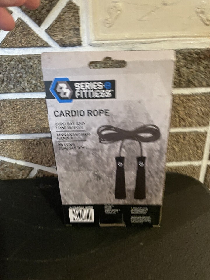 One Cardio Jump Rope Serie 8 Fitness burn fat tone muscle 9" Rope, NIB ...