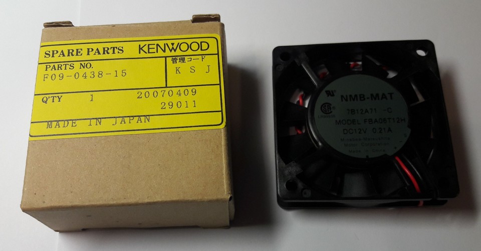 F09-0438-15 Fan Original TS-50 TS-570D Kenwood TS50 TS570D Fan Engine ...