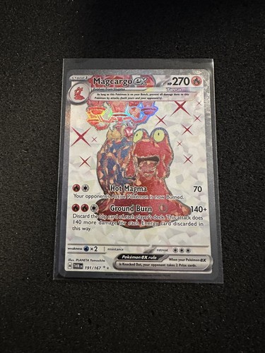 [NM] Pokemon TCG - Magcargo ex Full Art Ultra Rare - 191/167 Twilight ...