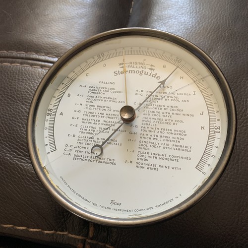 1920 Tycos Stormoguide Rare Barometer Taylor Instrument Co Antique ...