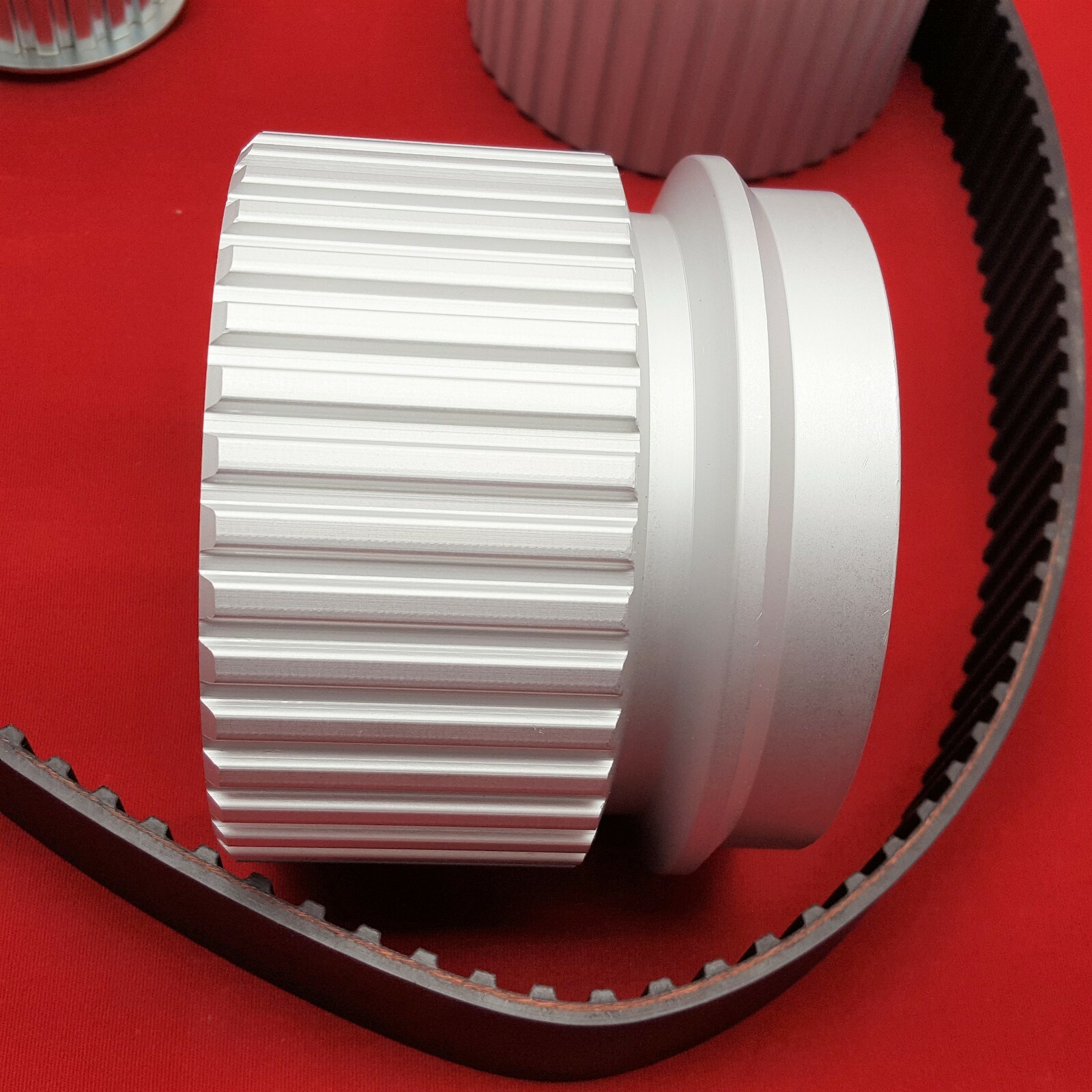 Big block Chevy Gilmer belt drive pulley set LONG water pump BBC 454 ...