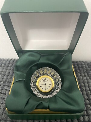 Tyrone Crystal 5 cm Clock. | eBay UK