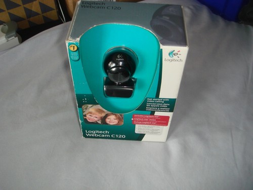 LOGITECH WEBCAM C120 - BOXED & OPENED & NEVER USED - IN EXCELLENT ...