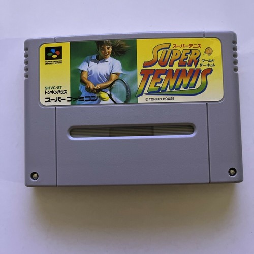 Super Tennis - Super Famicom Nintendo SNES NTSC-J JAPAN Game | eBay