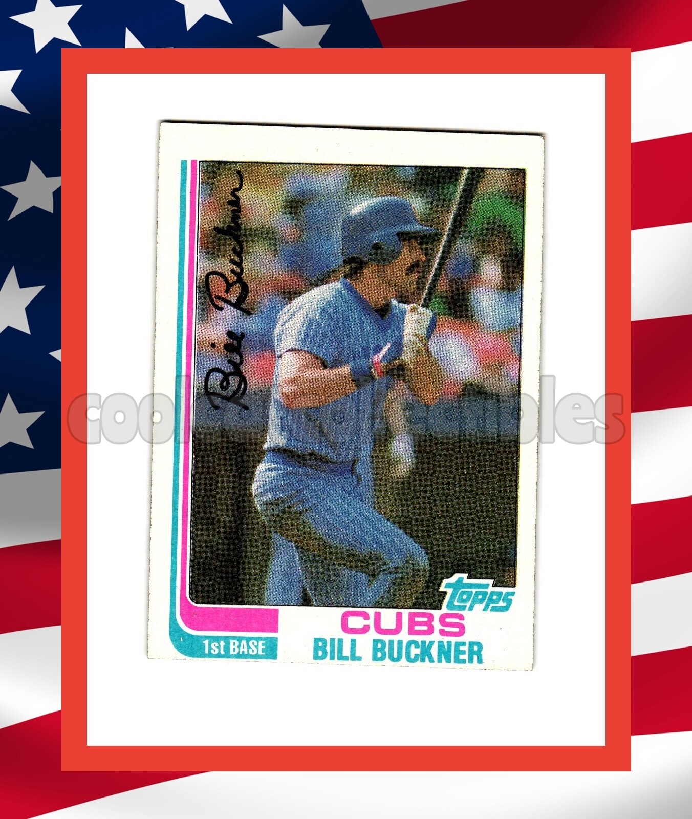⚾️ 1982 TOPPS MLB - #760 - Bill Buckner - Chicago Cubs ⚾️ | eBay