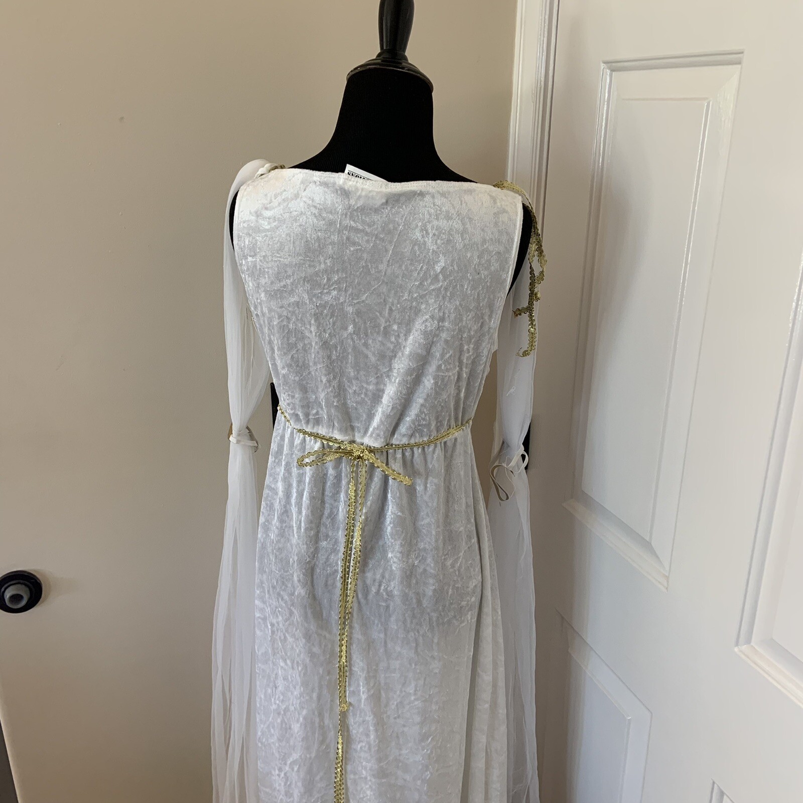 Women’s Greek Goddess Angel Costume Size Large - Gem