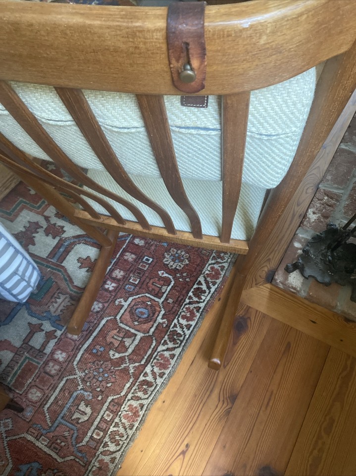 MCM Danish Teak Pair Of Rocking Chairs- Original | eBay