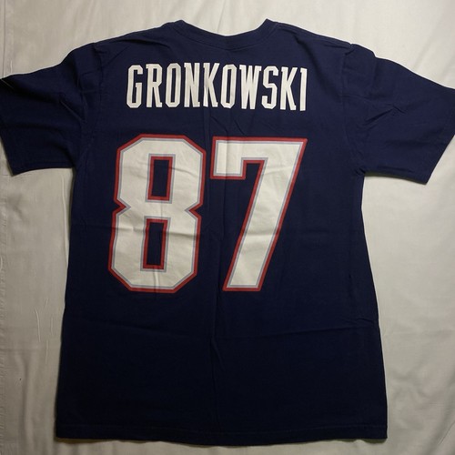 New England Patriots “Rob Gronkowski” Nike t-shirt Size M | eBay