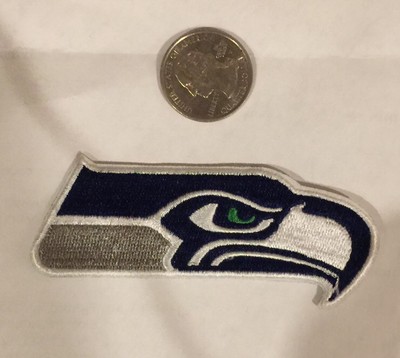 Seattle Seahawks Vintage Embroidered Iron On Patch! 3 1/4"x 1" Awesome ...