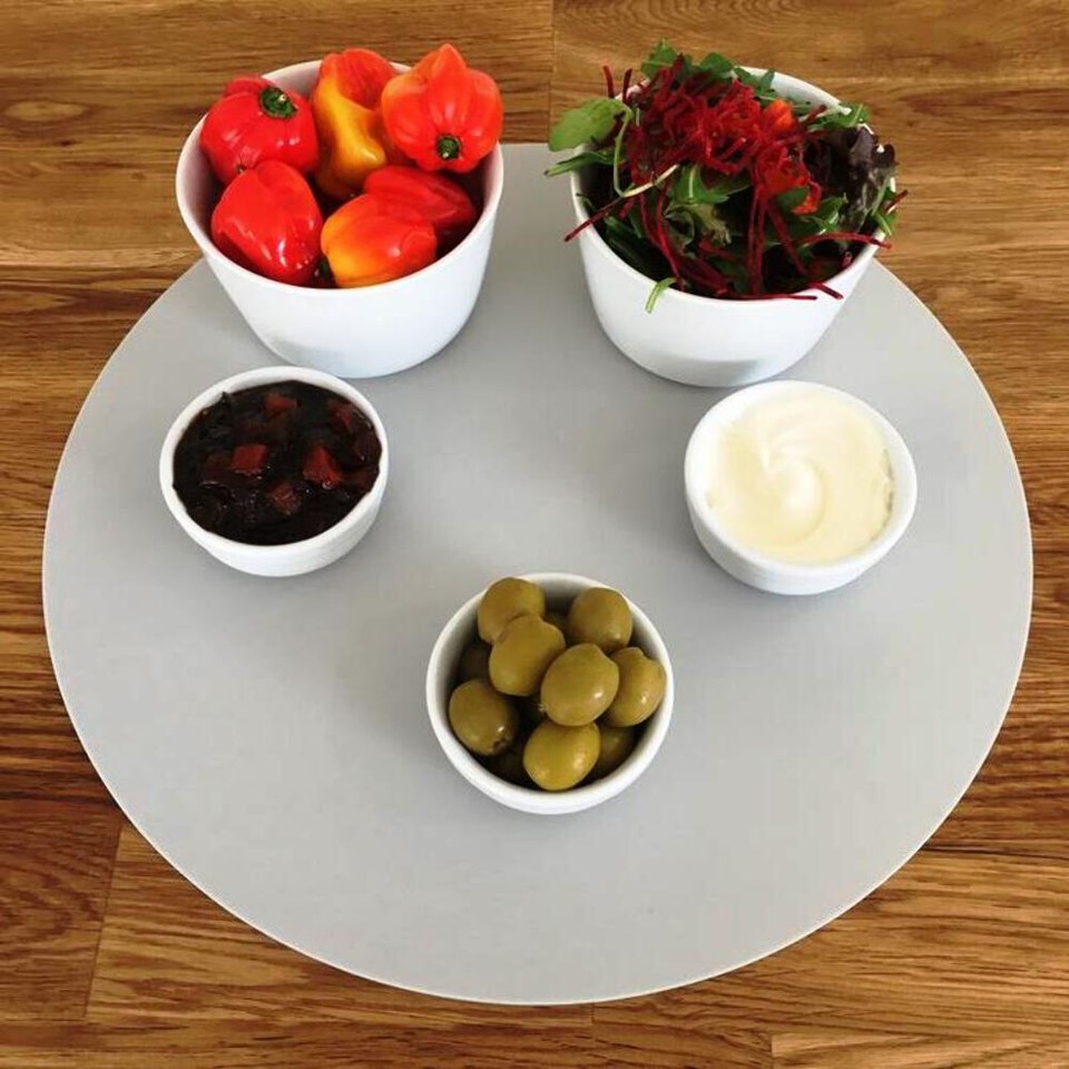 Round Serving Mat/Table Protector - Matt | eBay Australia