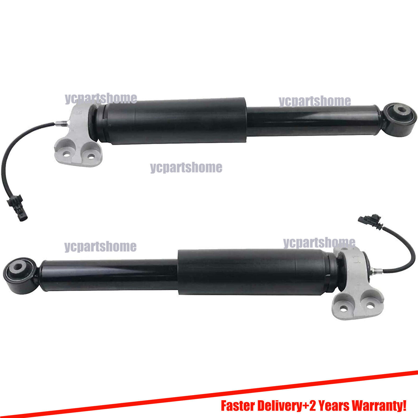 2x Rear Shock Absorbers Struts Electric For Cadillac CTS ATS 2.0L 3.6L ...