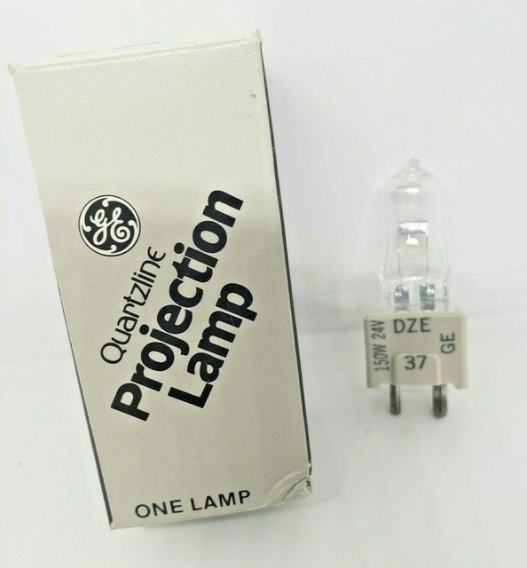 GE DZE/FDS 150W 24V GZ9.5 Quartzline Halogen Projection Lamp for sale ...