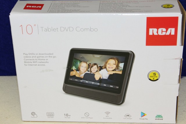 RCA 10” Inch Tablet DVD Player Combo WiFi 2gb RAM 16gb Storage for sale ...